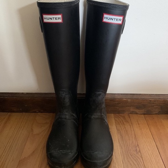 Hunter | Shoes | Tall Black Hunter Boots | Poshmark